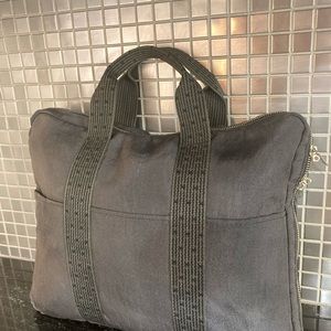 Hermes | Bags | Hermes Canvas Laptopdocument Bag | Poshmark